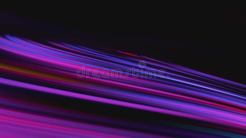 Multi-colored Abstract Lines on a Spherical Surface Change Color ...