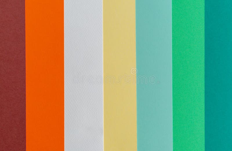 Multi Colored Abstract Paper of Pastel Colors Palette, with Geometric ...