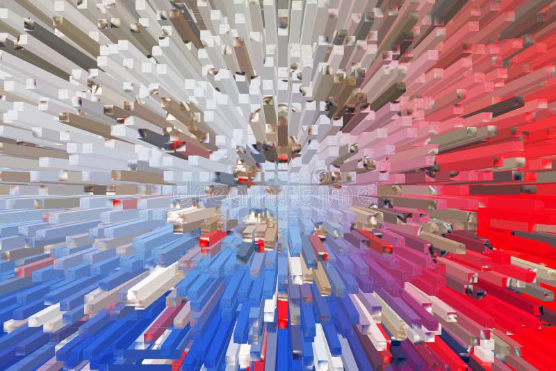 Multi-colored Background, Beautiful Volume Abstraction Stock ...