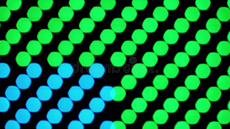 RGB LED Panel Background with Different Colors Effects in a Blur Stock ...