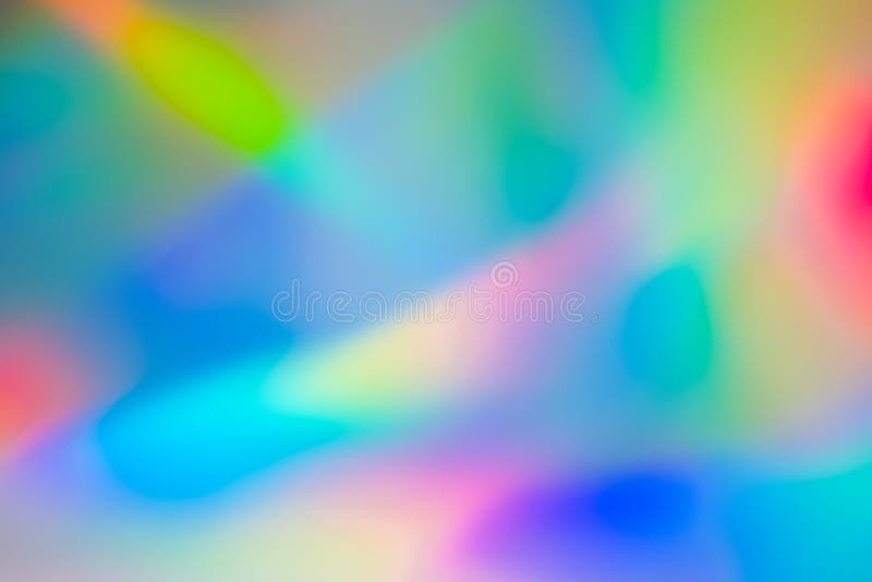 Multi Colored Background with Holographic Texture Effect Stock Image ...