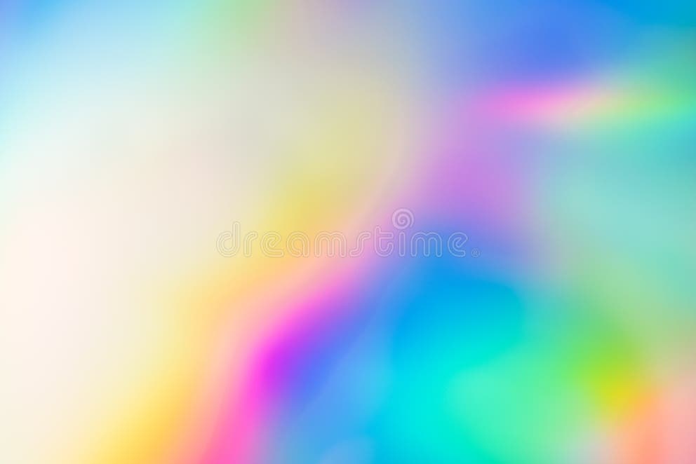 Multi Colored Background with Holographic Texture Effect Stock Image ...