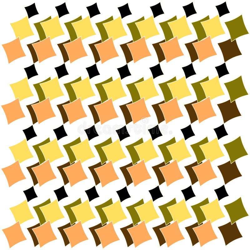 Multi-colored Background Illustration, Seamless Pattern, Stacked ...