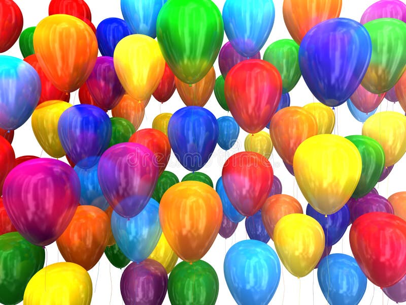 Primary Color Balloons Stock Illustrations – 71 Primary Color Balloons ...