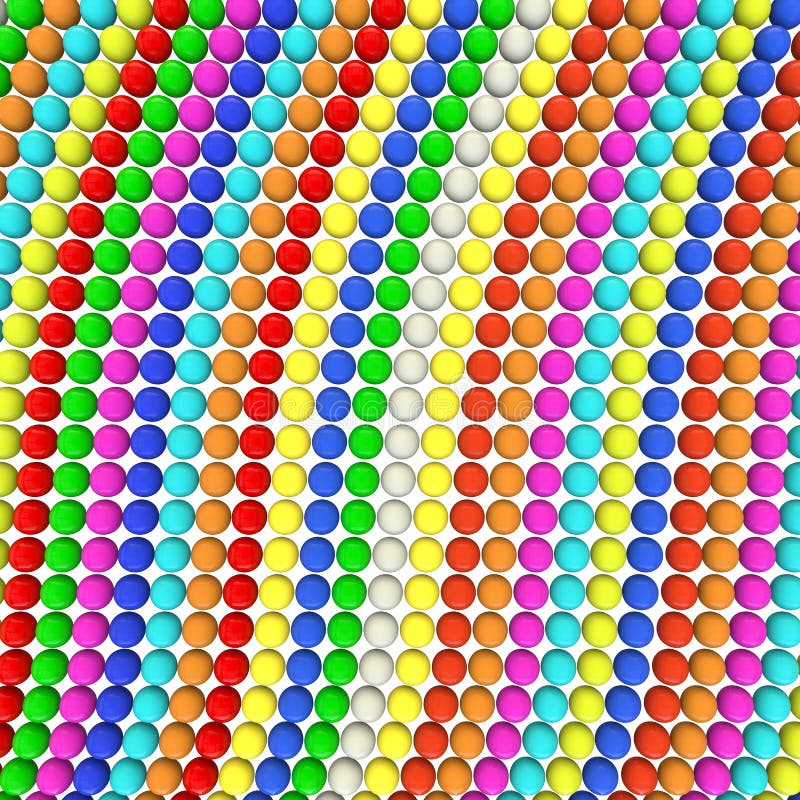 Set of Multi-colored Beads from Pearls and Precious Stones. Vector ...