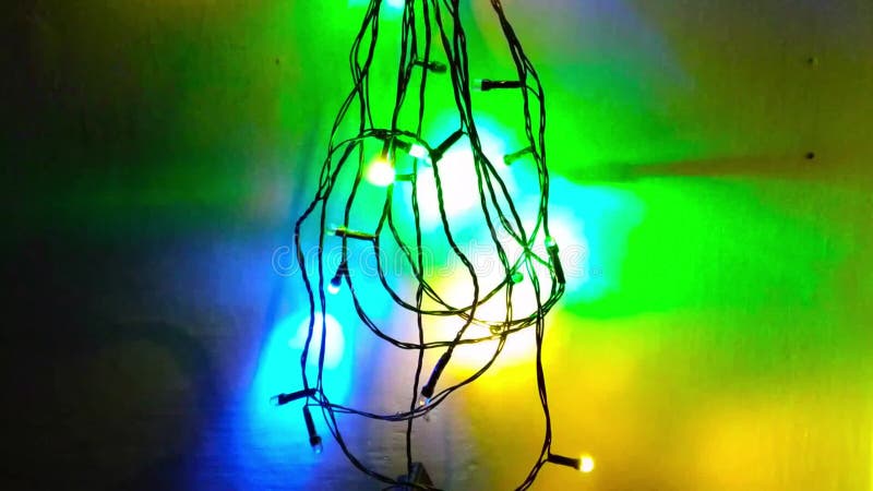 Multi Colored Blinking Lights for New Year and Other Celebrations Event ...