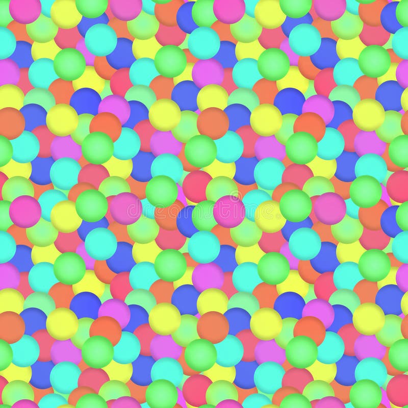 Multi Colored Bubbles Background , Seamless Pattern, Colorful Balloons ...
