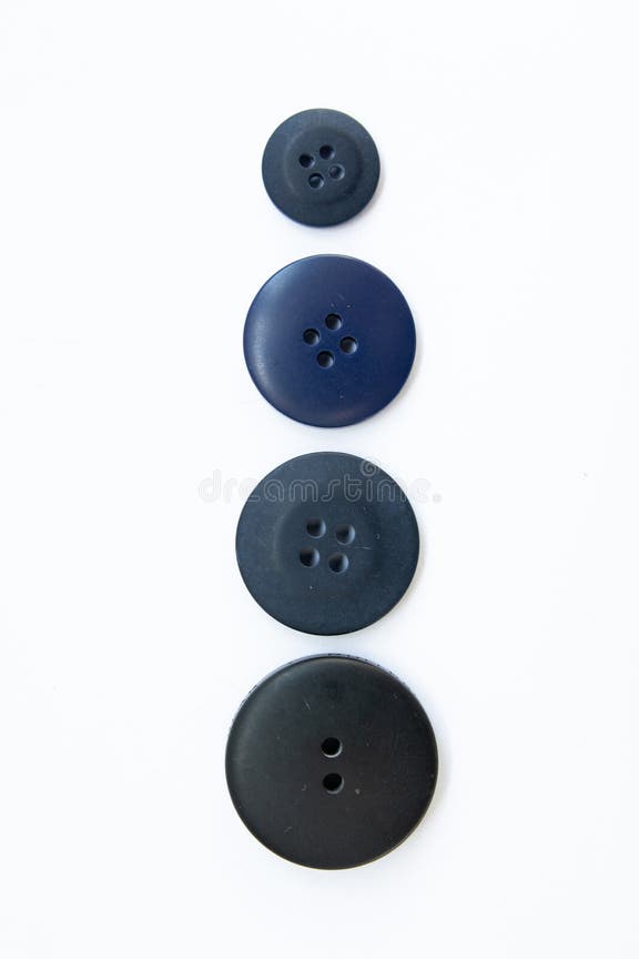 Multi-colored Buttons on a White Background Stock Photo - Image of ...