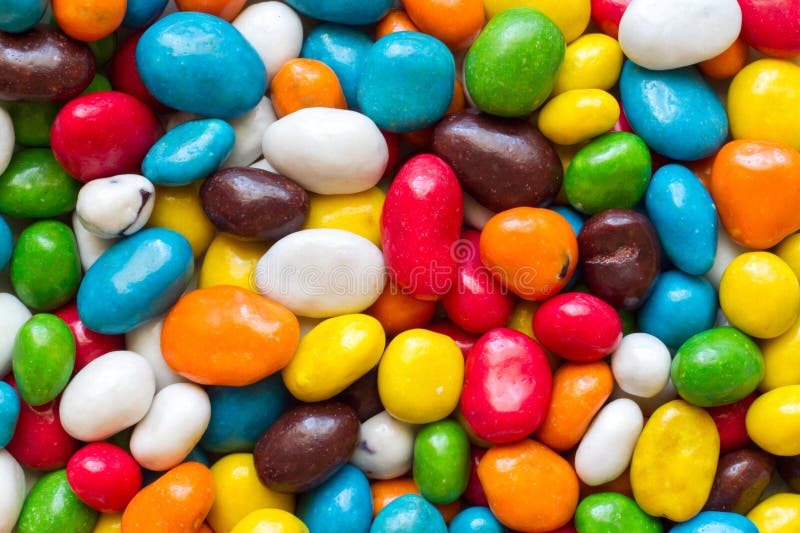 Multi-colored candies. stock image. Image of multicolored - 319864583
