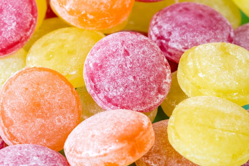 Multi Colored Candy,close Up Stock Photo - Image of pile, sweets: 100648630