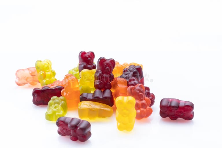 Multi-colored Chewing Sweets for Children. Children`s Sweets Editorial ...