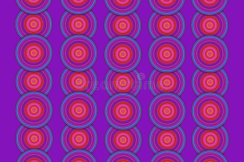 Colored Circles Background, Illustration Stock Illustration ...