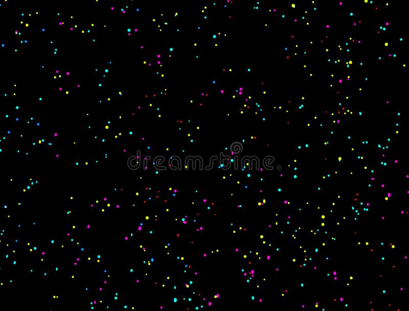 Multi-colored Circles on a Black Background. 3d Rendering Stock ... Multi-colored Circles on a Black Background. 3d Rendering Stock ...