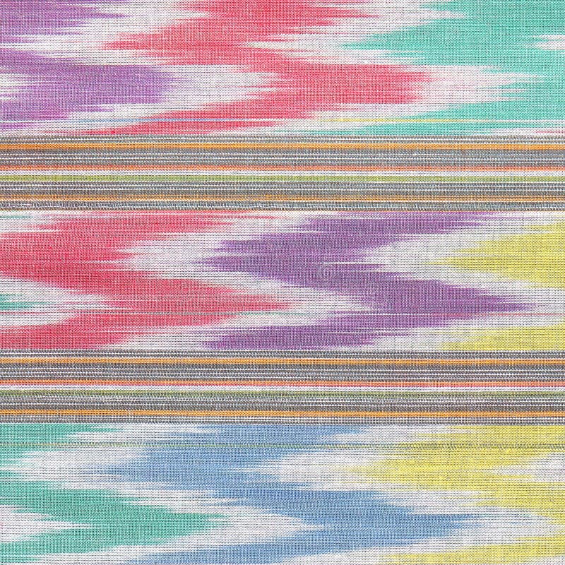 Multi Colored Cotton Fabric Pattern Texture for Background Stock Image ...