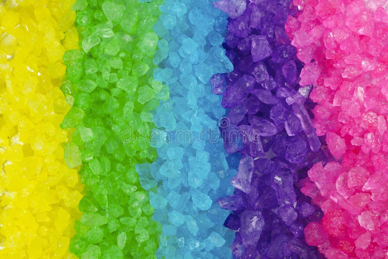 Multi Colored Crystal Rock Rainbow Background Stock Photo - Image of ...