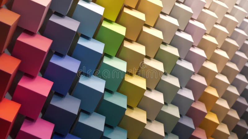 Multi-colored Cubes for Determining Paint Colors and Shades in Interior ...
