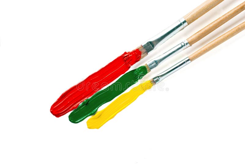 Multi-colored dabs paint stock photo. Image of dabs, drawing - 30615672