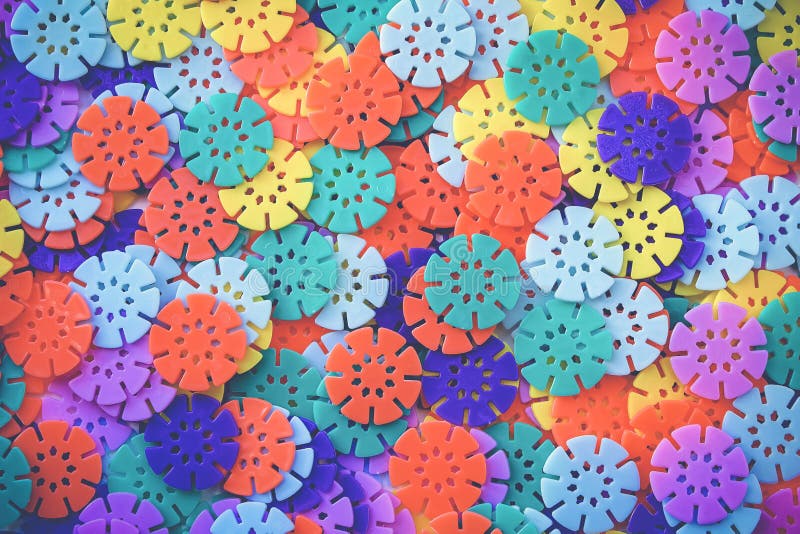 Multi-colored Designer Background. Multi-colored Details in the Form of ...