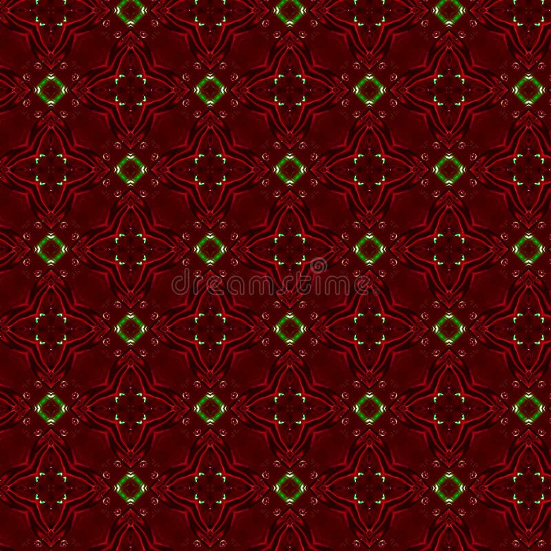 Design of Motive Pattern with Flowers, Stars and Abstract Form Inside ...