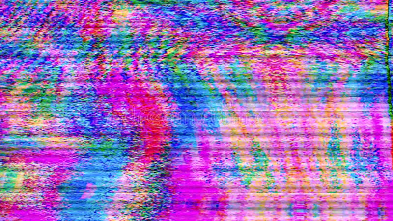 Multi-colored Distorted Light Leaks Iridescent Background. Stock ...