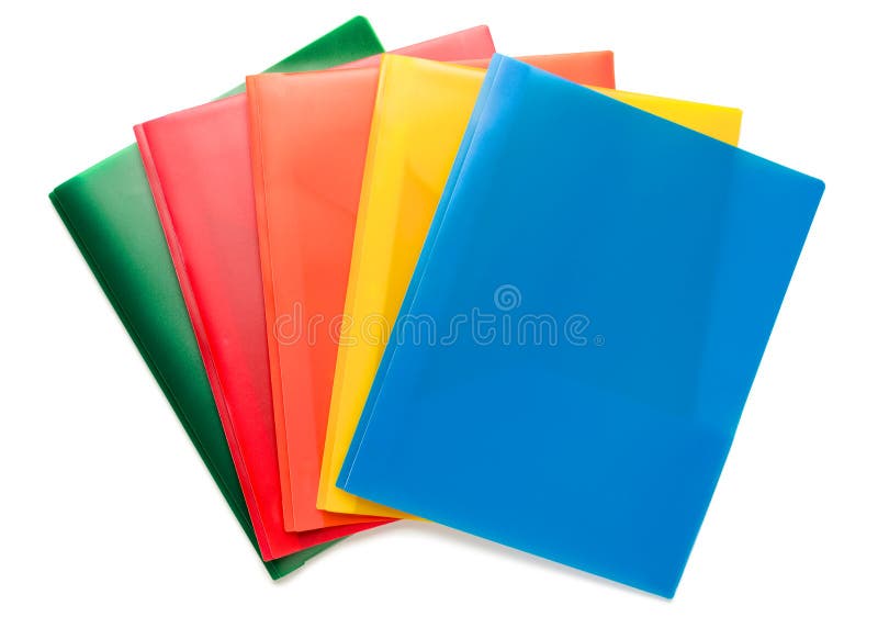 Folders stock photo. Image of media, colour, organize - 4859572
