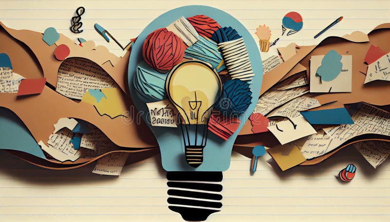 Multi Colored Doodles Ignite Creative Ideas for Modern Design ...