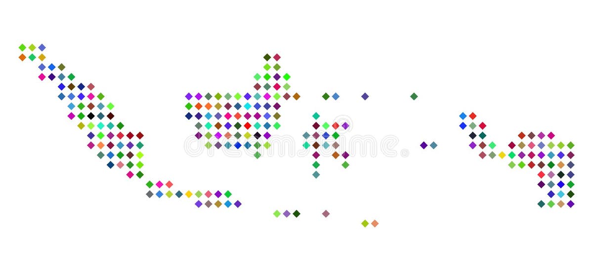 Indonesia Dot Map Stock Illustrations – 373 Indonesia Dot Map Stock ...