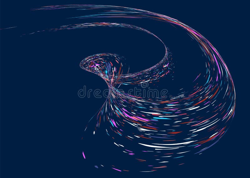 Multi-colored Dust Particles and Debris, Paint Splashes, Strokes are ...