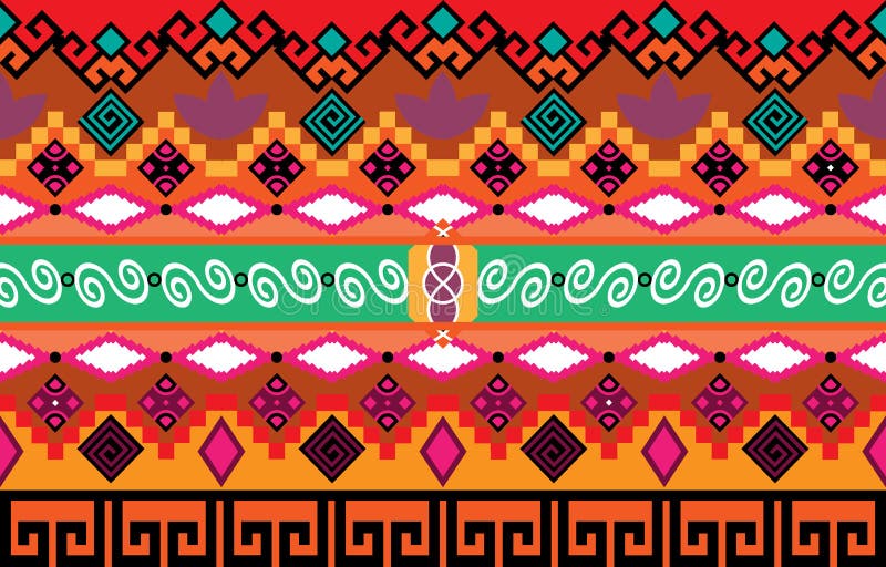 Multi-colored Fabric Gradient Wire in Art Patterns Stock Vector ...