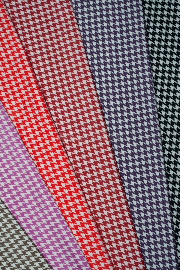 Multi-colored Fabric Patterns with Geometric Pattern for Sewing. Stock ...