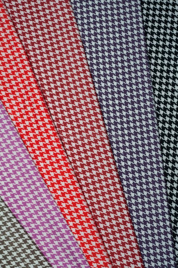 Multi-colored Fabric Patterns with Geometric Pattern for Sewing. Stock ...