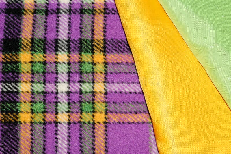 Multi-colored Fabrics for Sewing Stock Photo - Image of textiles ...