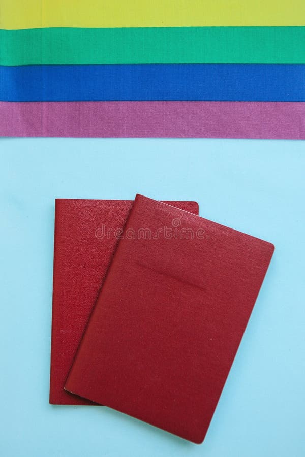 The Multi-colored Flag is a Rainbow-colored or LGBT Flag Next To a ...