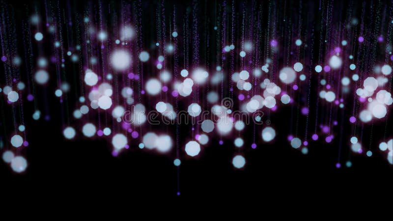 Multi-colored Flying Particles. 3d Illustration. Background for the ...