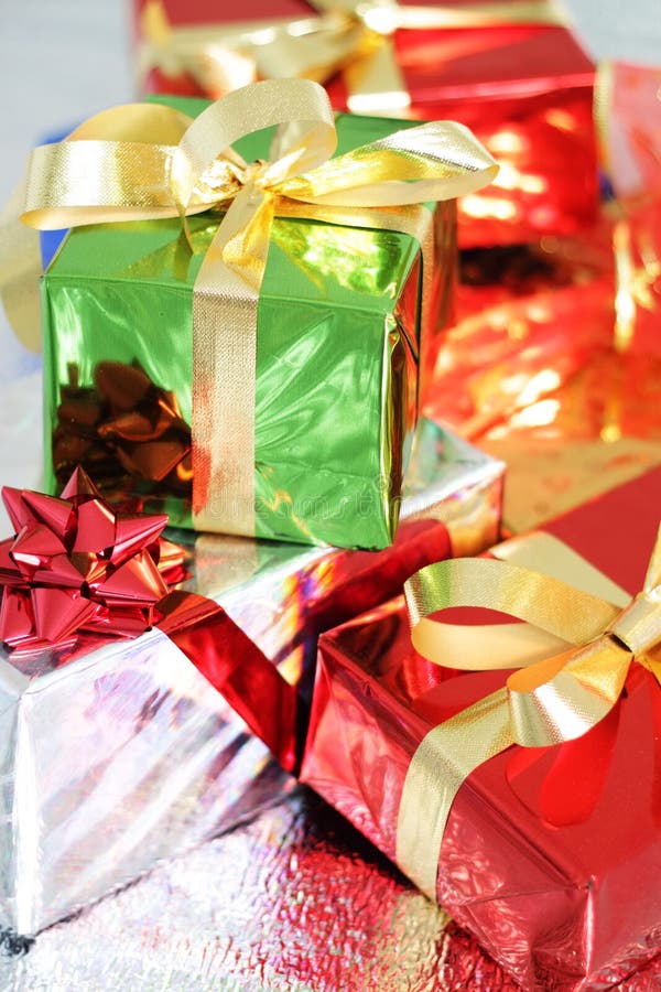 Multi color gift boxes stock image. Image of birthday - 34790759