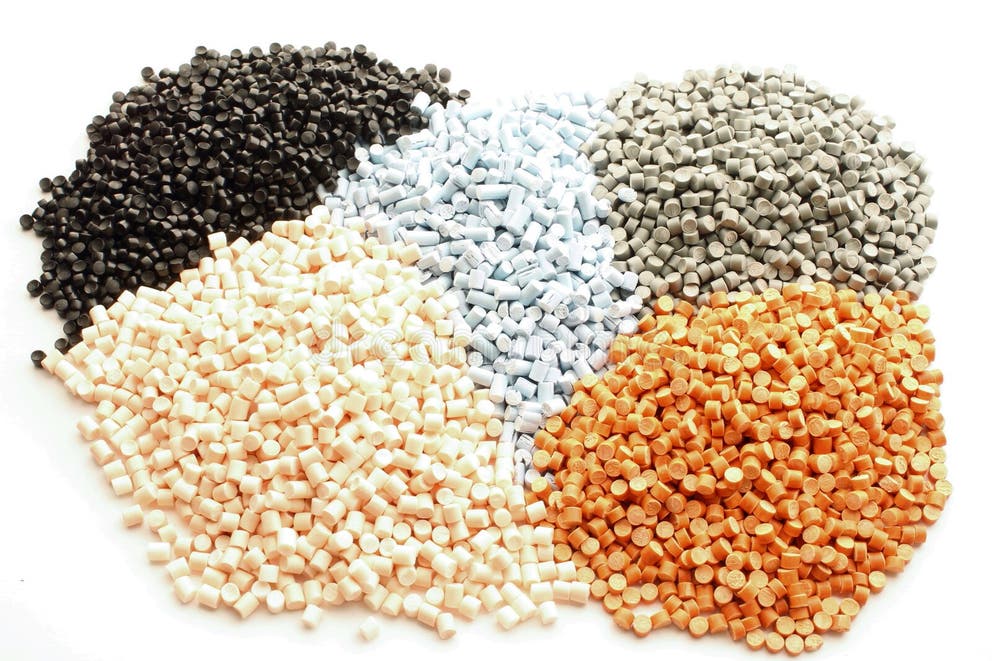 Industrial Products of Multi-coloured Polymer Granules. Multicolored ...