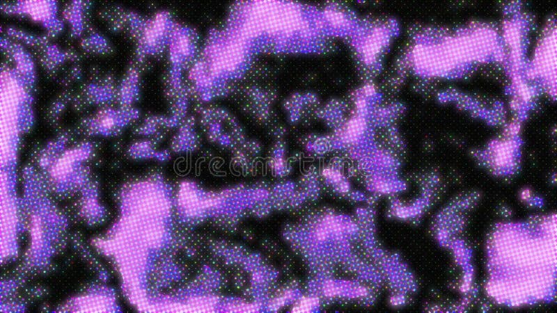 Multi-colored Highlight Purple Glitchy Sci-fi Displacement Glittering ...