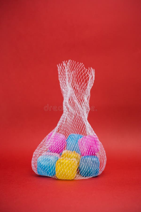 Multi-colored Ice Cubes for Cooling Drinks Stock Image - Image of bunny ...