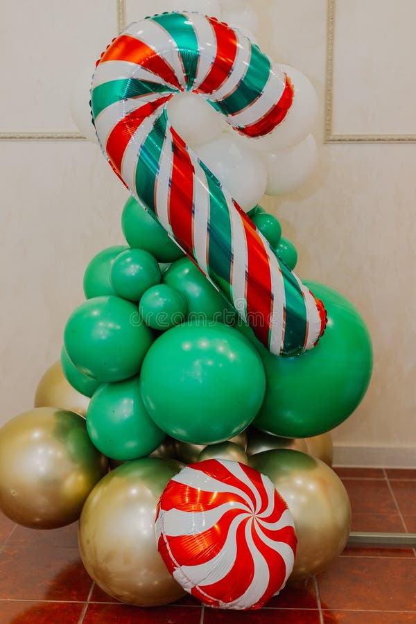 Multi-colored Inflatable Balloons for the Interior, a Composition of ...