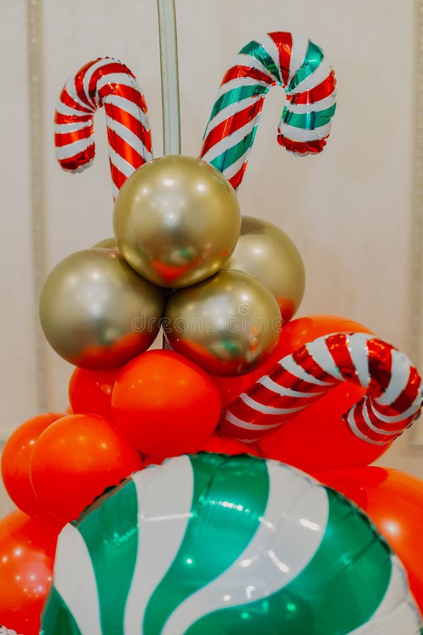 Multi-colored Inflatable Balloons for the Interior, a Composition of ...