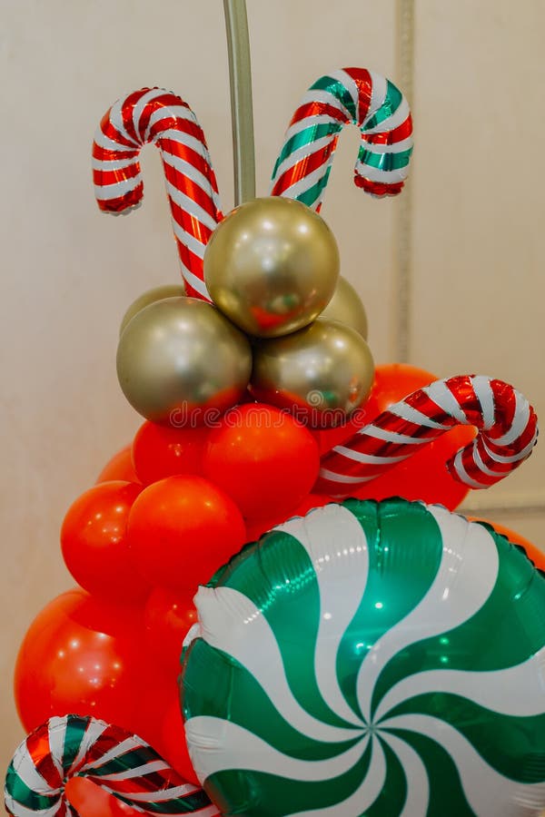 Multi-colored Inflatable Balloons for the Interior, a Composition of ...