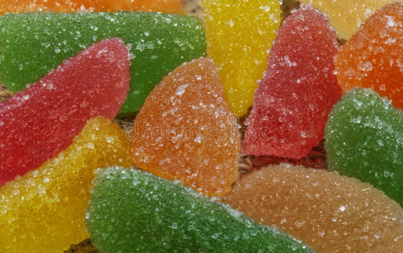 Multi-colored Jelly Candies Red,yellow,green Stock Photo - Image of ...