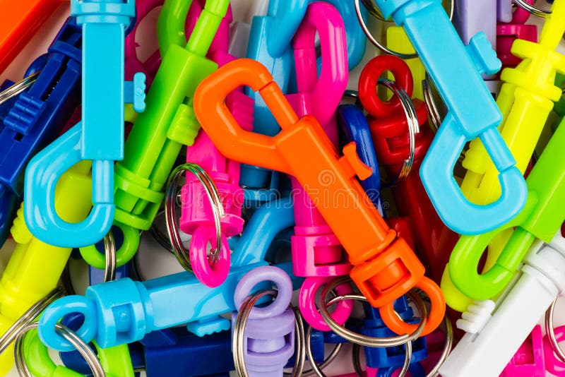 Multi colored key rings stock photo. Image of colorful - 27947938