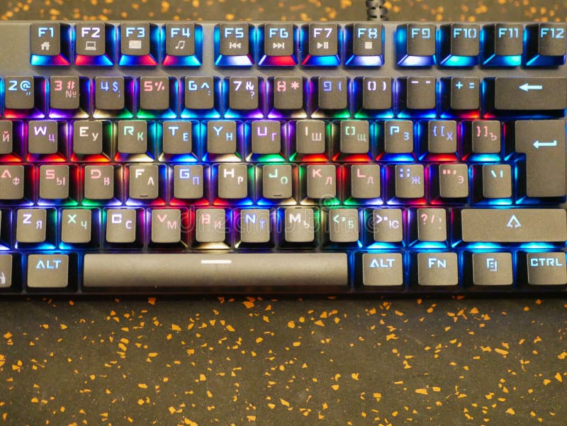 Colored keyboard stock image. Image of admission, color - 4269517