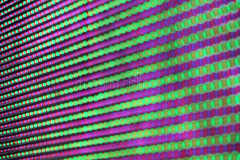 Multi Colored LED Lights Pattern Stock Image - Image of abstract, dance ...