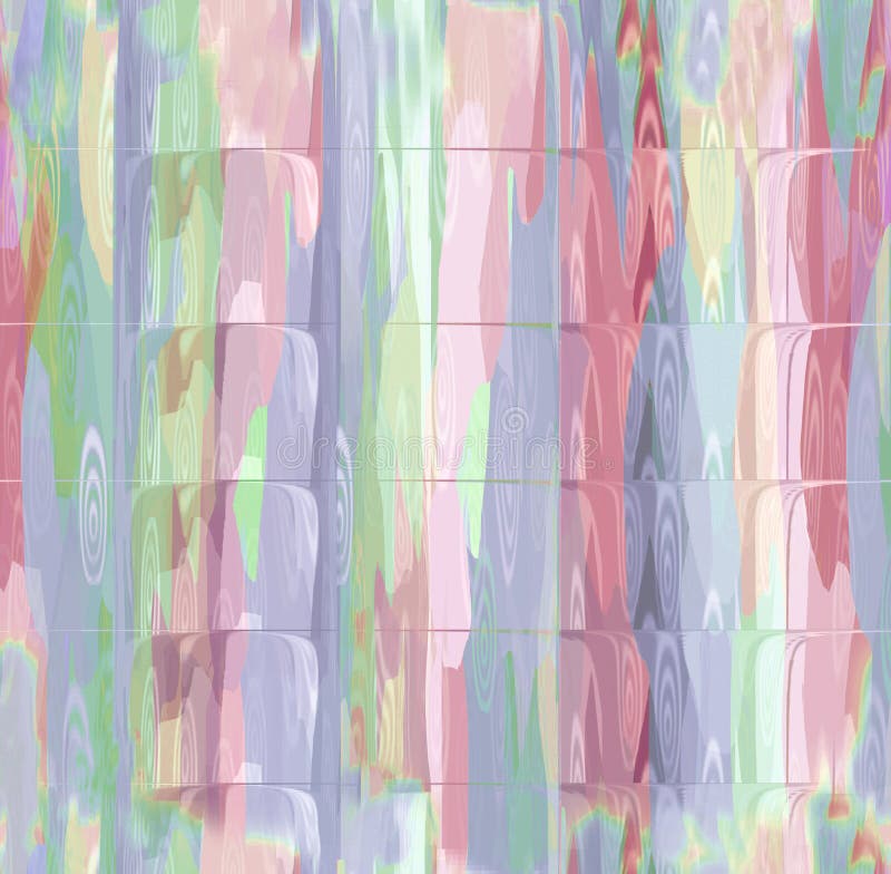 Multi Colored Lining Abstract Seamless Pattern Stock Illustration ...