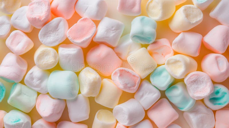 Multi-colored Marshmallows. Background or Texture of Colorful ...