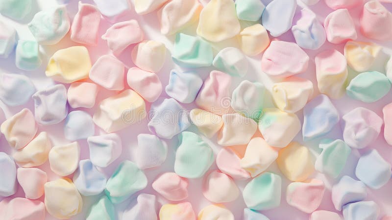 Multi-colored Marshmallows. Background or Texture of Colorful ...