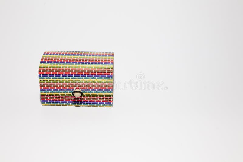 Multi-colored mini chest stock photo. Image of white - 84242416