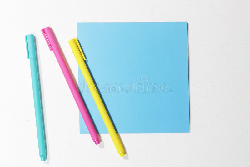Three ballpoint pens stock photo. Image of instrument - 54572678